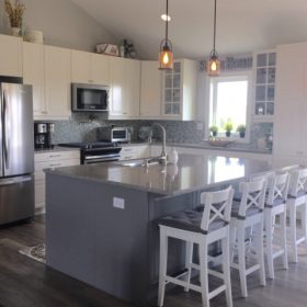 A Modern Farmhouse Kitchen for A Self-Described "IKEA Freak"