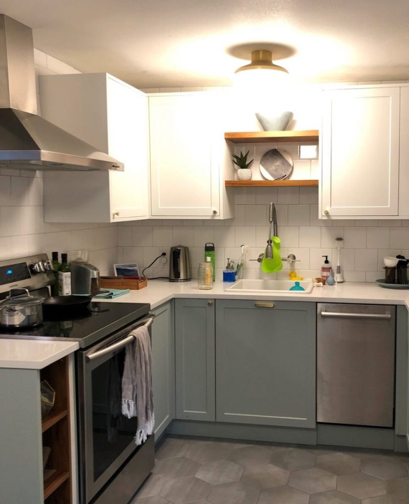 Remodeled IKEA Kitchen Provides a Custom Fit