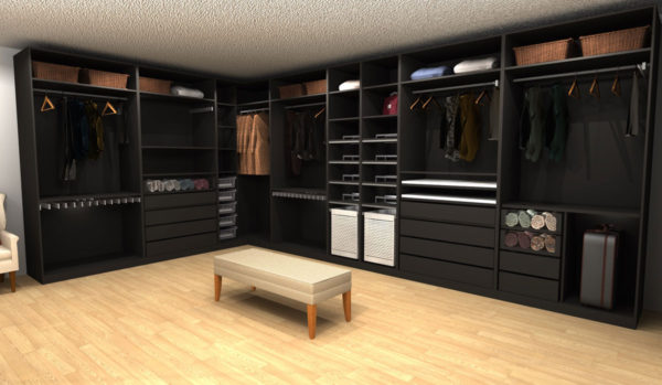 Three IKEA PAX Walk-In Closet Designs Under $4,000