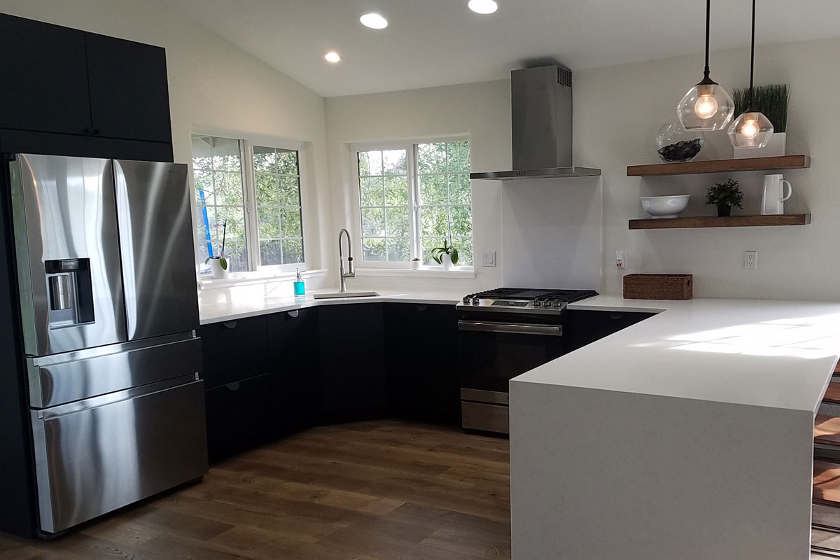 DIYers Sink a Winner With Remodeled IKEA Kitchen