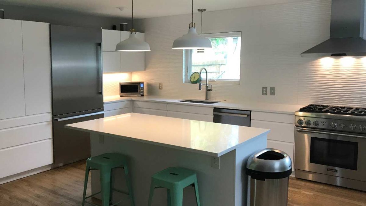 A Flintstones Kitchen Gets a Jetsons Update with IKEA