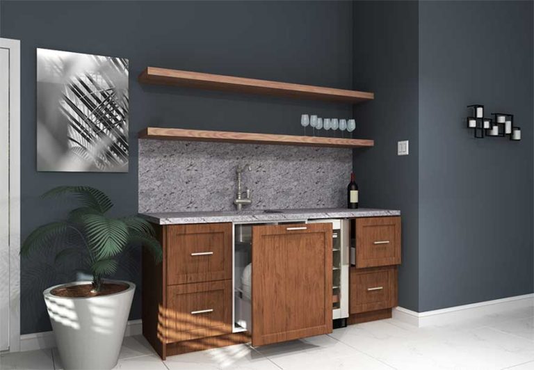 Wine A Key Theme in These IKEA Bar Designs