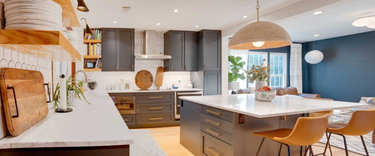 IKEA Kitchen Remodel in Virginia with Semihandmade Doors