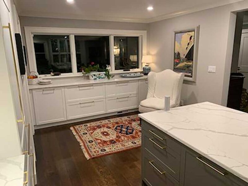 A Connecticut Kitchen Upgrade Designed with IKEA and Semihandmade Doors