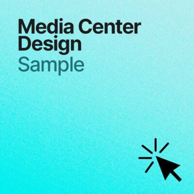 Sample Design Media Center